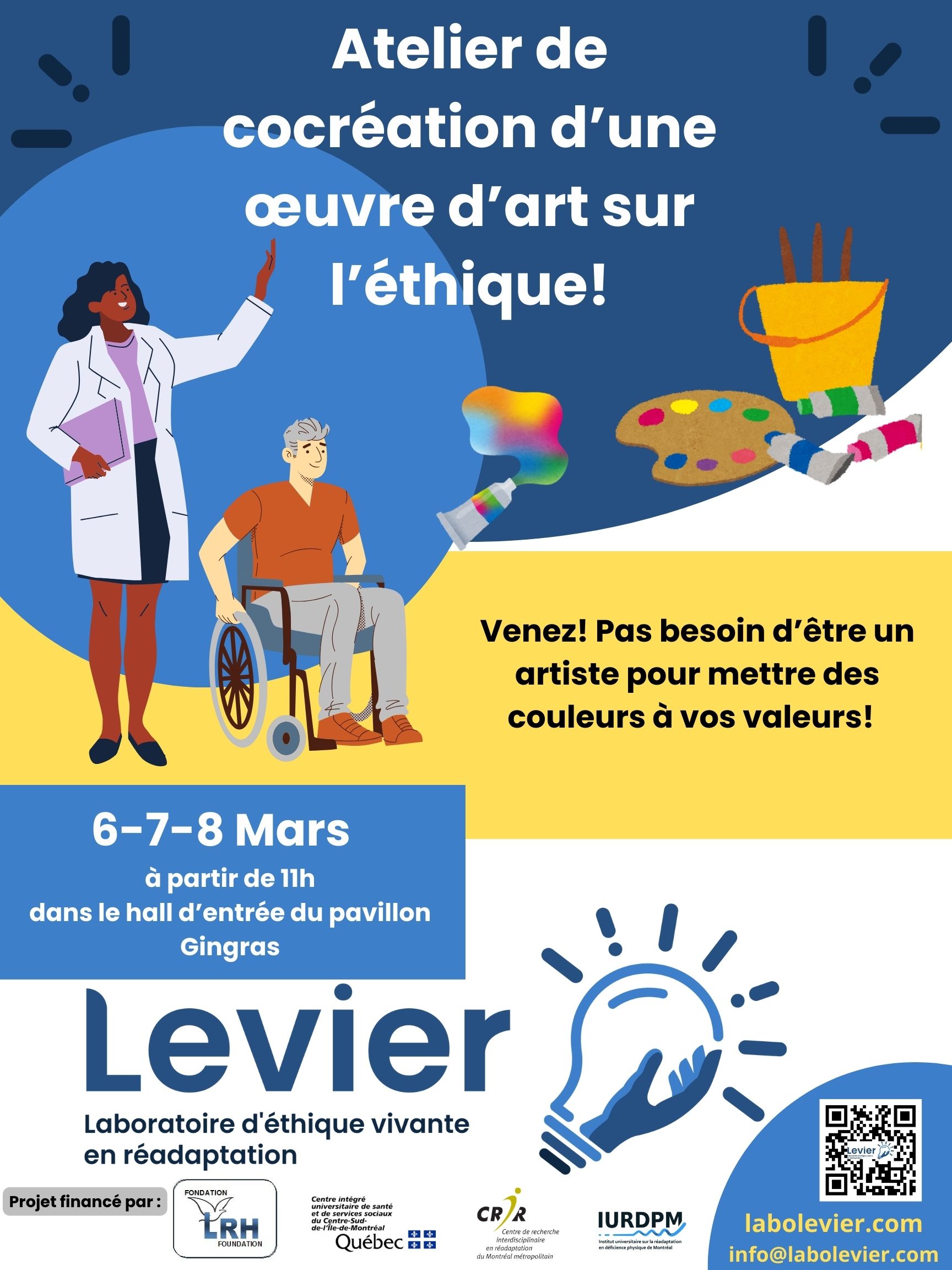 Labo Levier – Laboratoire d’éthique vivante en réadaptation